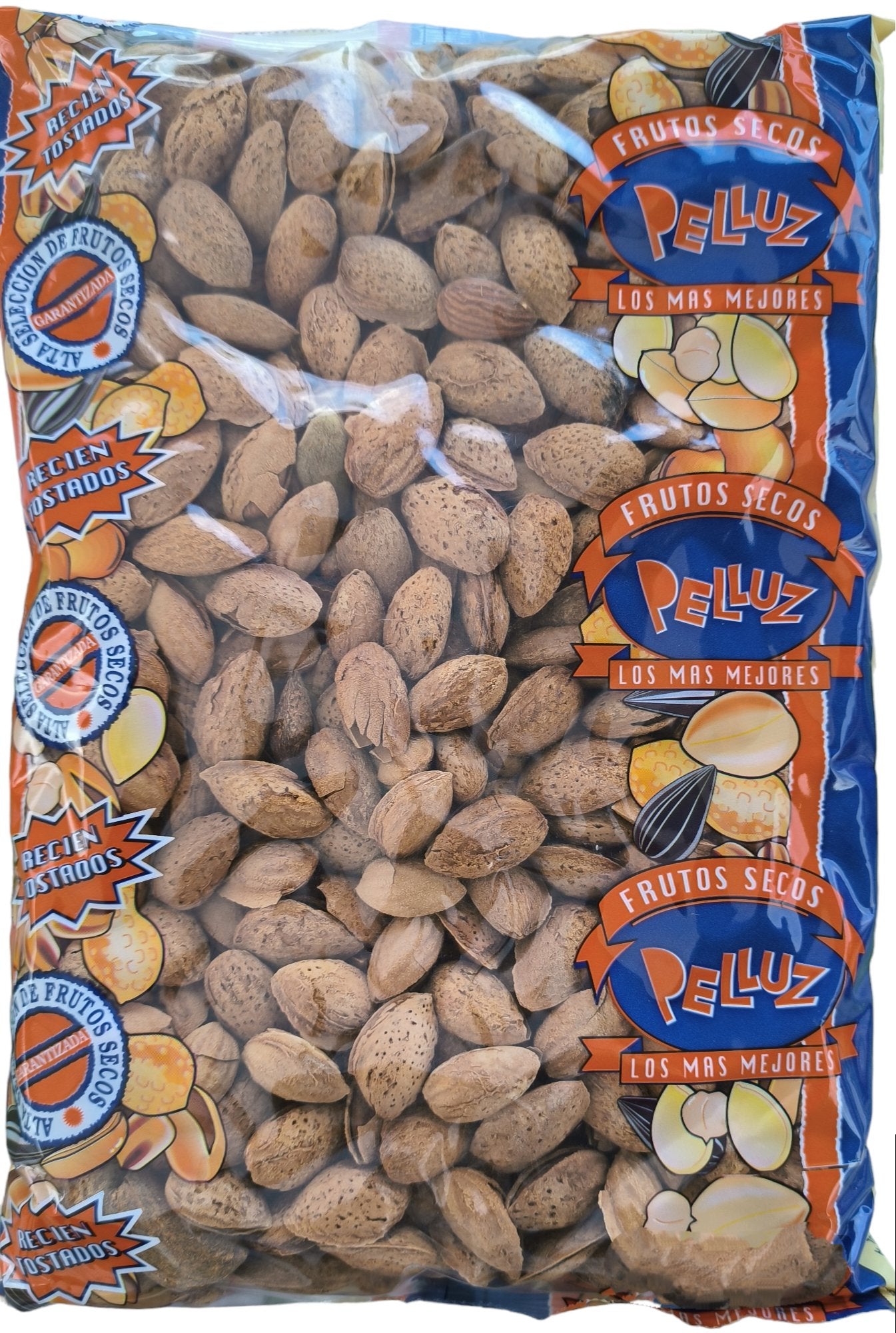 Almendra raja con cascara 1 Kg – El Rey Del Fruto Seco